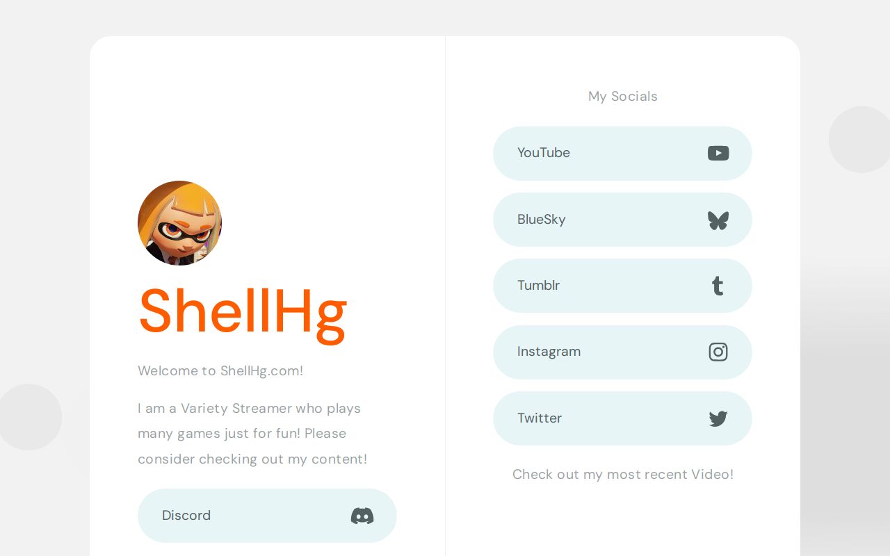 ShellHg - The Streamer!